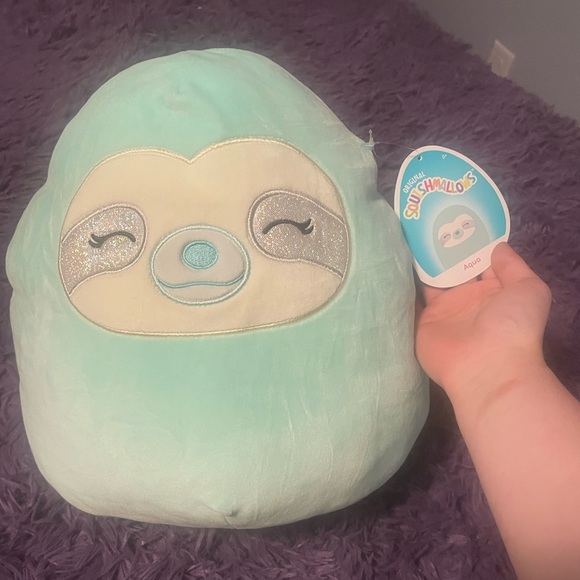 Squishmallows | Toys | Aqua The Sloth | Poshmark